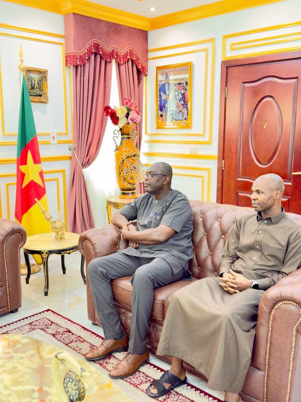 Courtesy Call on The Consul-General of Cameroon | Consulate-General of ...